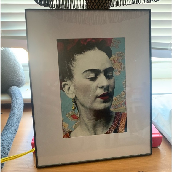 Frida Kahlo | Art | Frida Kahlo Self Portrait Print In 8x Frame | Poshmark